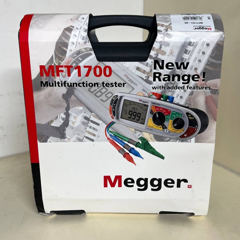 Like New Megger MFT1721 Multifunction Electrical Installation Tester ...